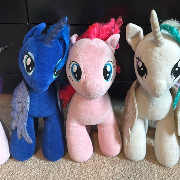 My Little Pony | Toys | My Little Pony Blue And Pink Stuffed Animals ...